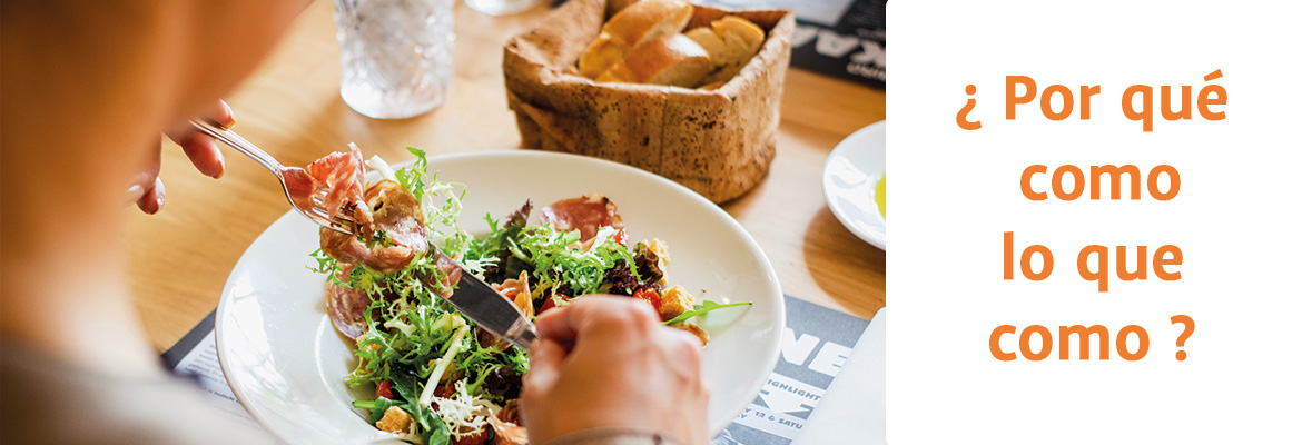 ¿Por qué como lo que como? – Diego Delgado